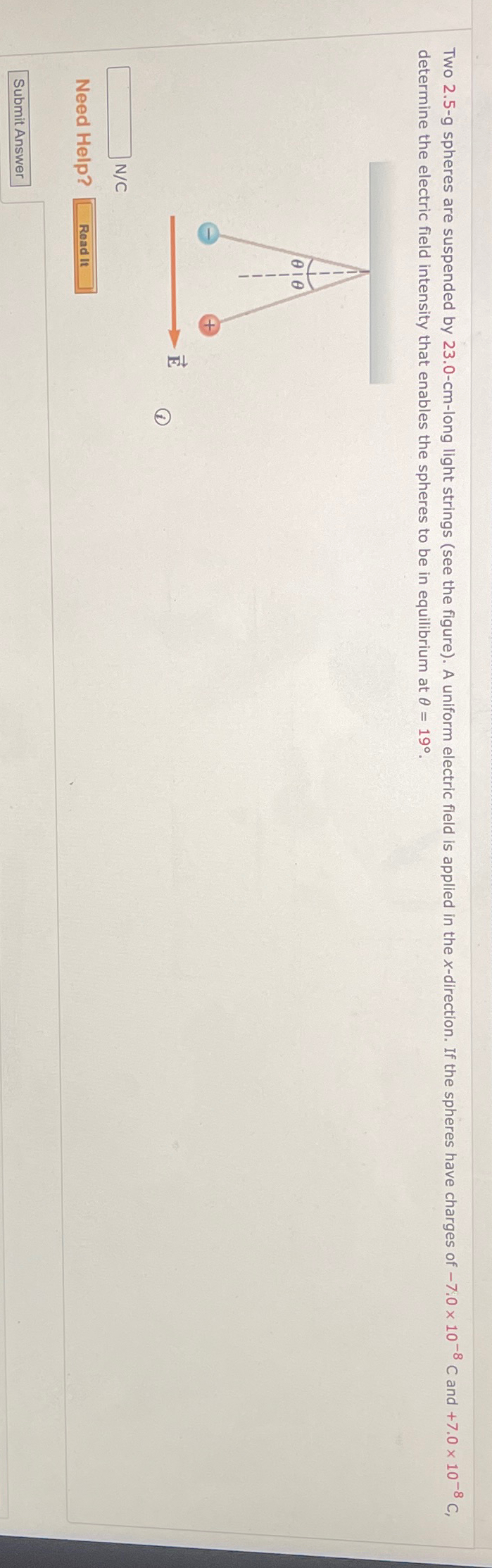 Solved determine the electric field intensity that enables | Chegg.com