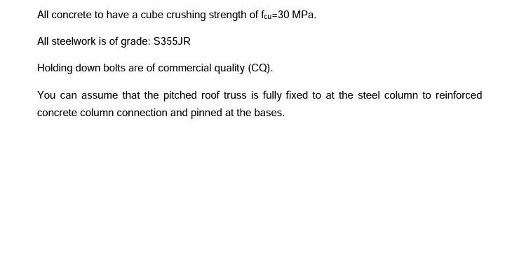 All concrete to have a cube crushing strength of | Chegg.com