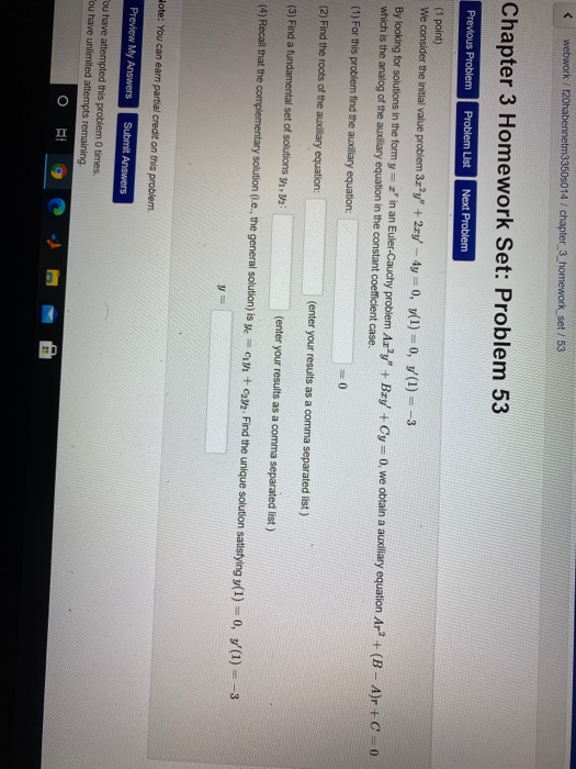 Solved webwork/f20habennetm3350s014 / chapter 3 homework | Chegg.com Solved webwork/f20habennetm3350s014 / chapter 3 homework | Chegg.com