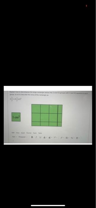 Solved Explain how to decompose the large rectangle below | Chegg.com
