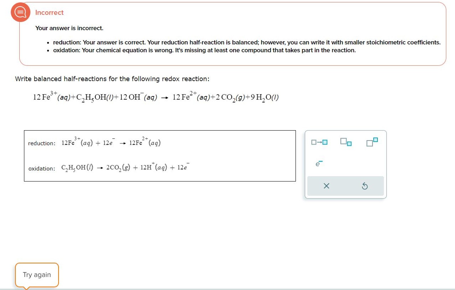 Solved IncorrectYour answer is incorrect.reduction: Your | Chegg.com