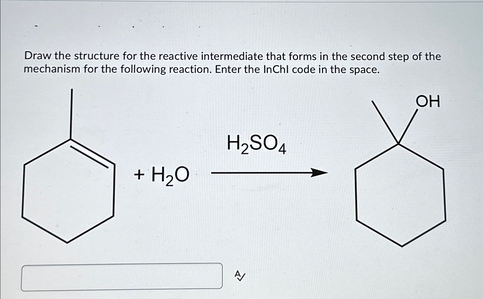 Solved Draw the structure for the reactive intermediate that | Chegg.com