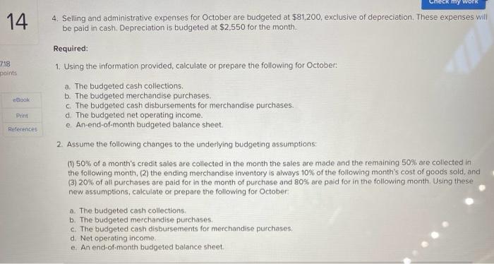 Solved 1. Using the information provided, calculate or | Chegg.com