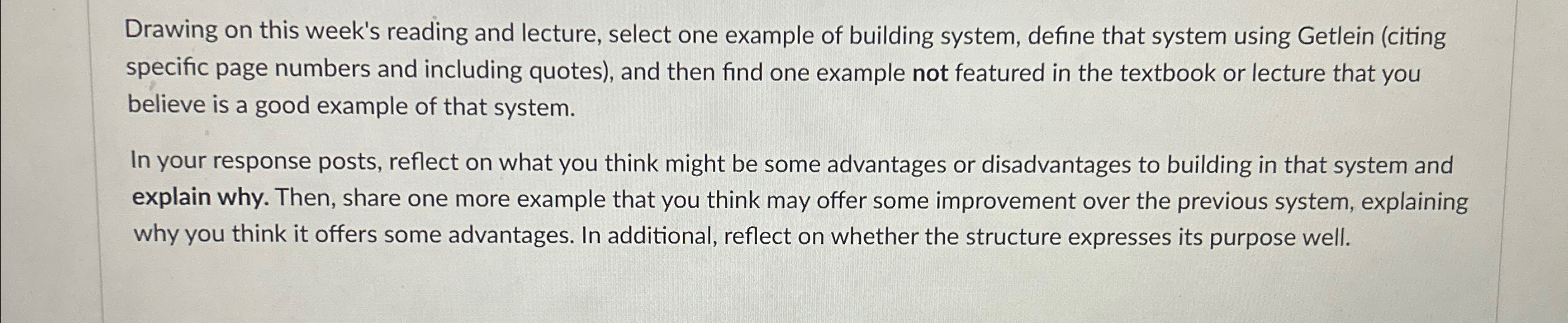 Solved Drawing on this week's reading and lecture, select | Chegg.com