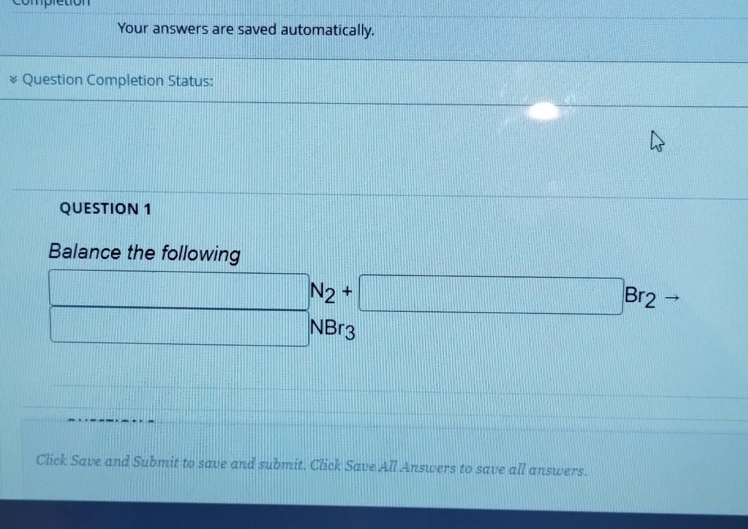 Solved Your answers are saved automatically. Question | Chegg.com