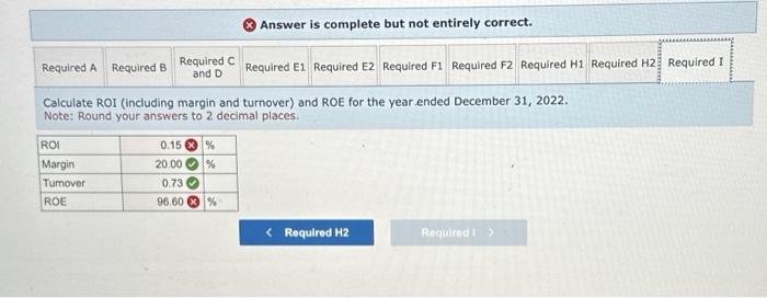 Solved ( Answer is complete but not entirely correct. | Chegg.com