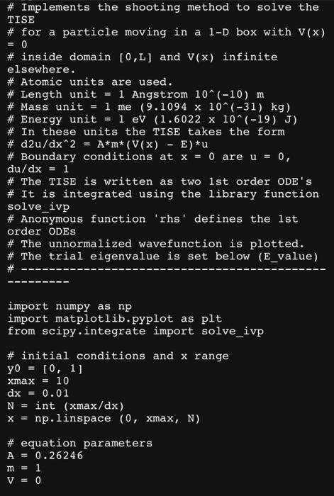 A question regarding computational physics. Require | Chegg.com
