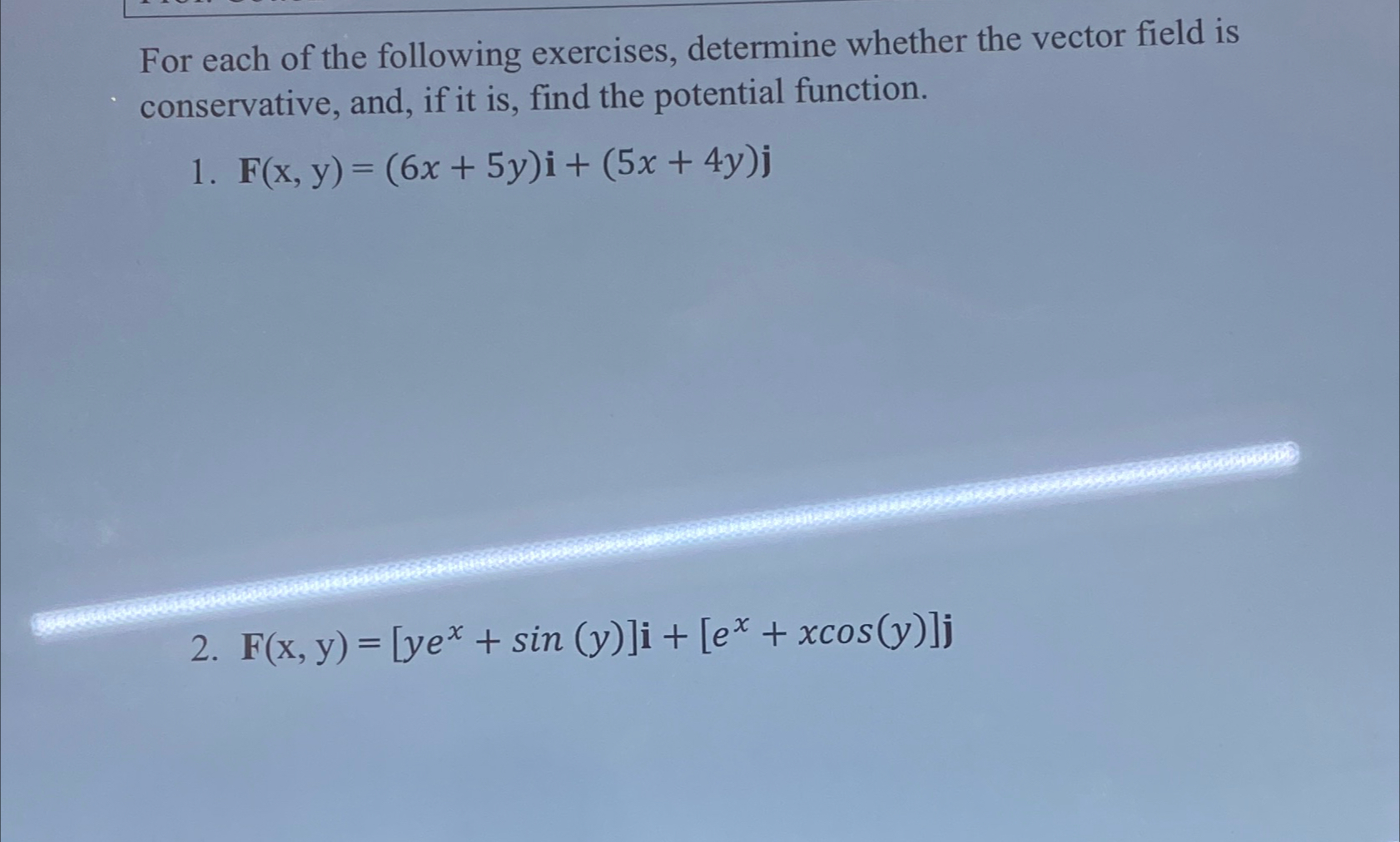 Solved Number 2 ﻿please!! For each of the following | Chegg.com