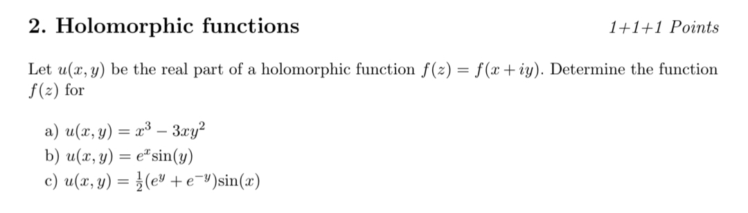 Solved Holomorphic Functions1 1 1 ﻿pointslet U X Y ﻿be The