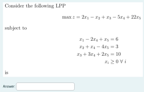 Solved Consider the following | Chegg.com
