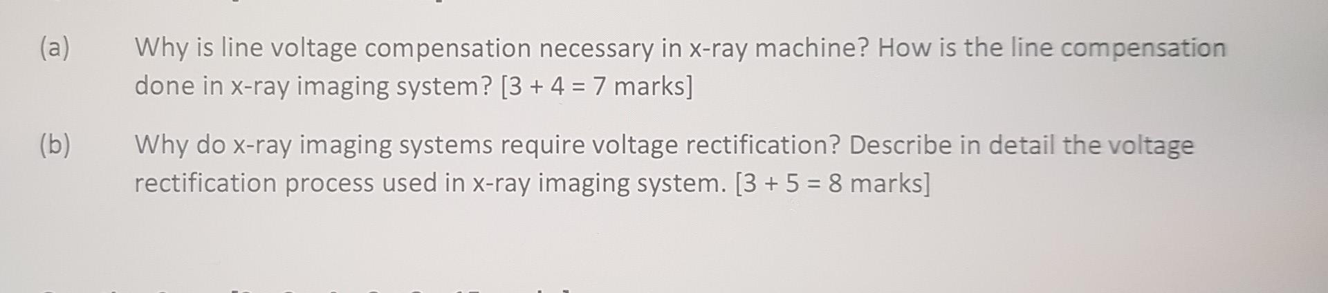 Solved (a) Why is line voltage compensation necessary in | Chegg.com
