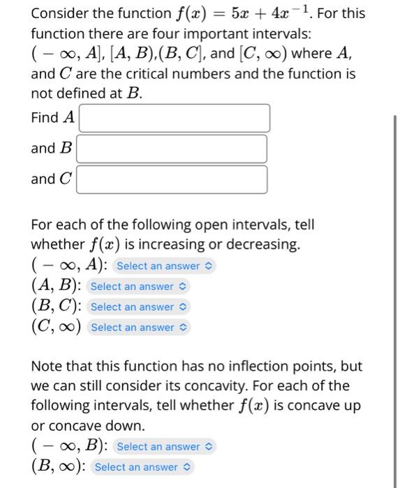 Solved Consider the function f(x)=8(x−2)2/3. For this | Chegg.com