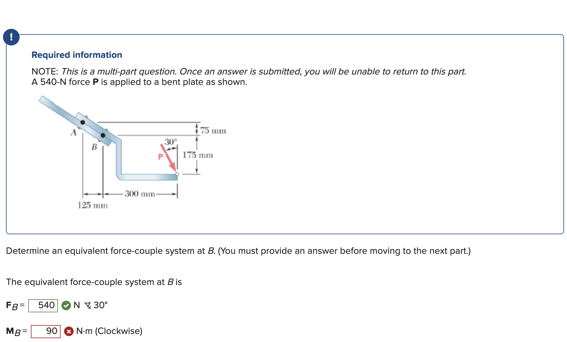 Solved Required informationNOTE: This is a multi-part | Chegg.com