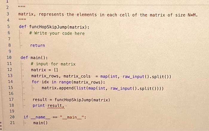 Solved Output Print an integer representing the last cell | Chegg.com