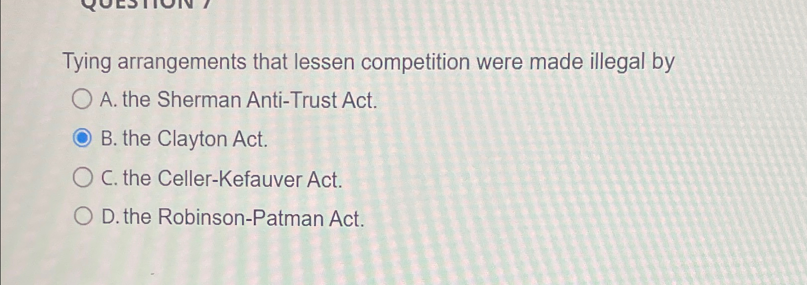 Solved Tying arrangements that lessen competition were made | Chegg.com