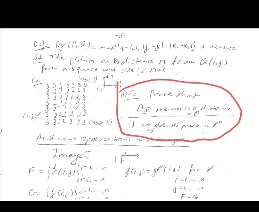 Solved prove that D8 measures distance in R3 highlight | Chegg.com