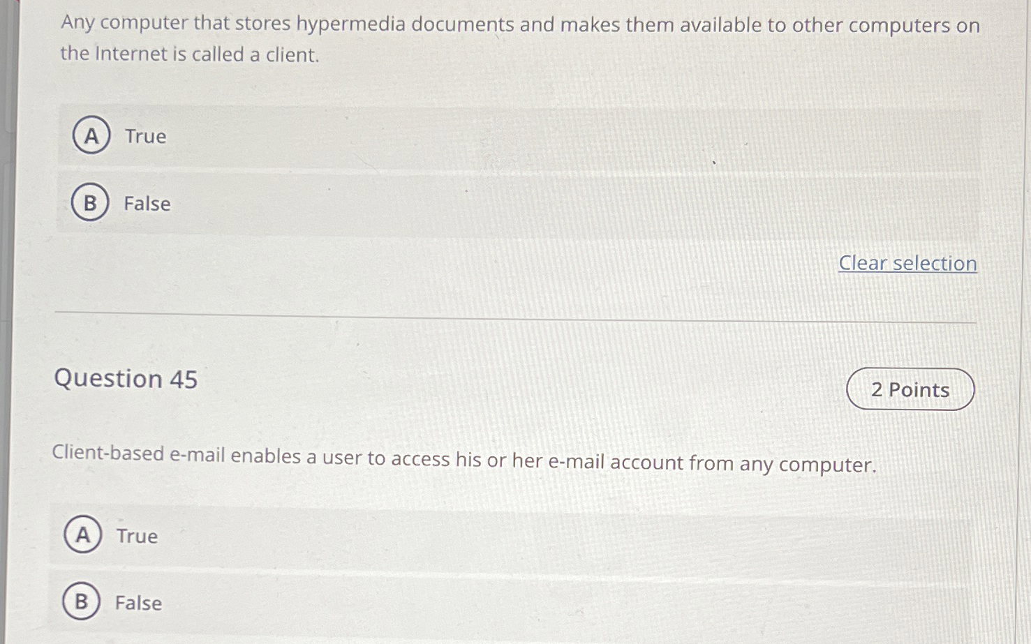 Solved Any computer that stores hypermedia documents and | Chegg.com