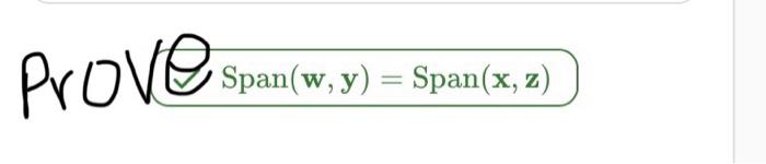 Solved Let x,y,z be non-zero vectors in a real vector space | Chegg.com
