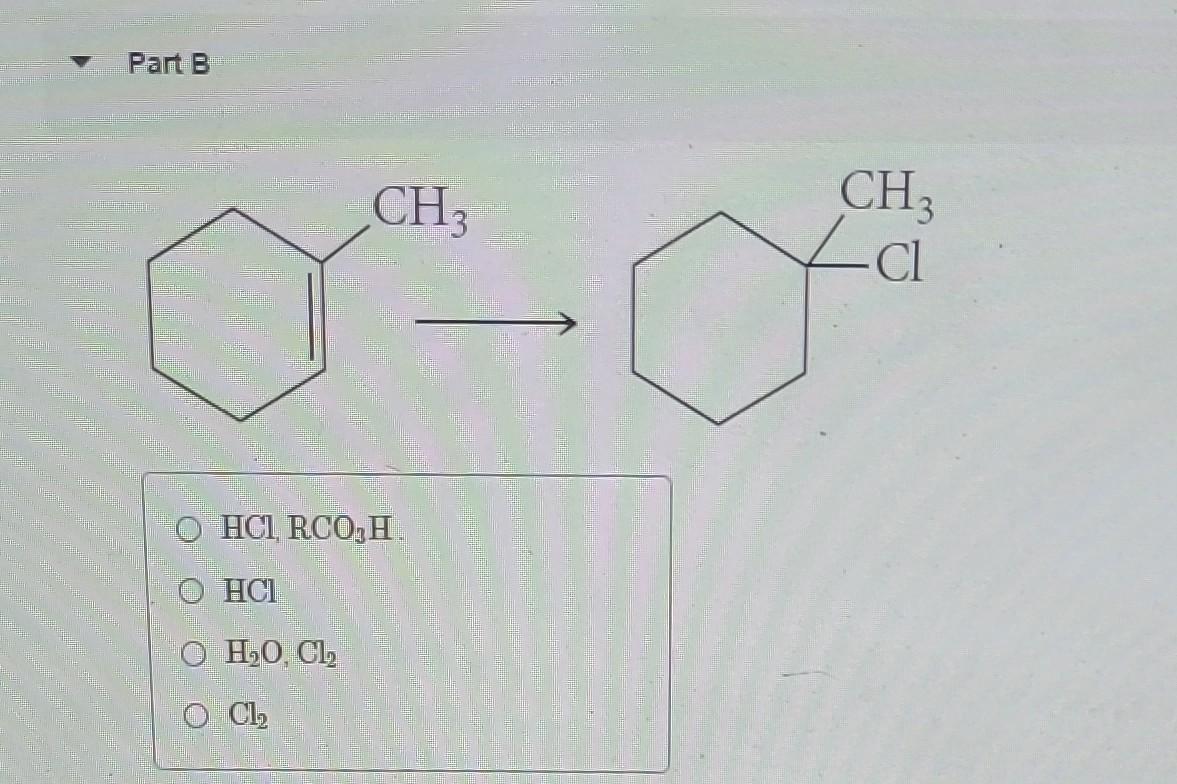 Solved CH3−CH2−CH=CH−CH3 H2O H2O,H+ H2O,KMnO4 H2,Pd/CPart B | Chegg.com