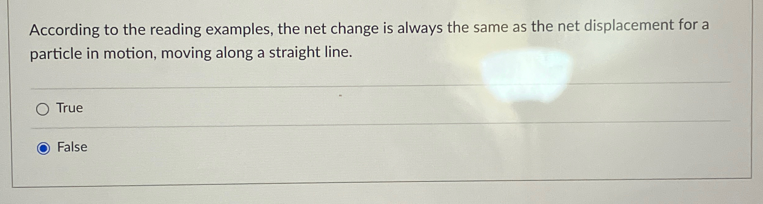 Solved According to the reading examples, the net change is | Chegg.com
