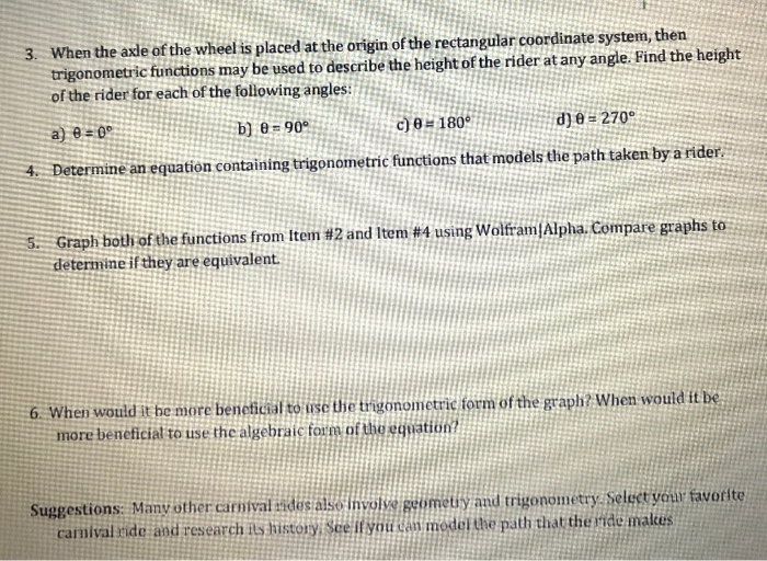 Long before George Ferris, Jr. built his Ferris Wheel | Chegg.com