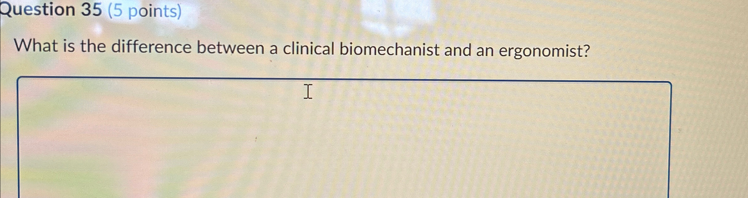 Solved Question 35 (5 ﻿points)What is the difference between | Chegg.com