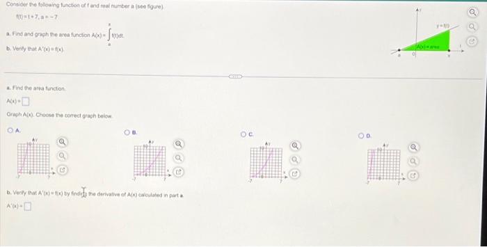 Solved Consider the following function of f and real number | Chegg.com
