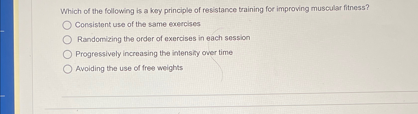 Solved Which of the following is a key principle of | Chegg.com