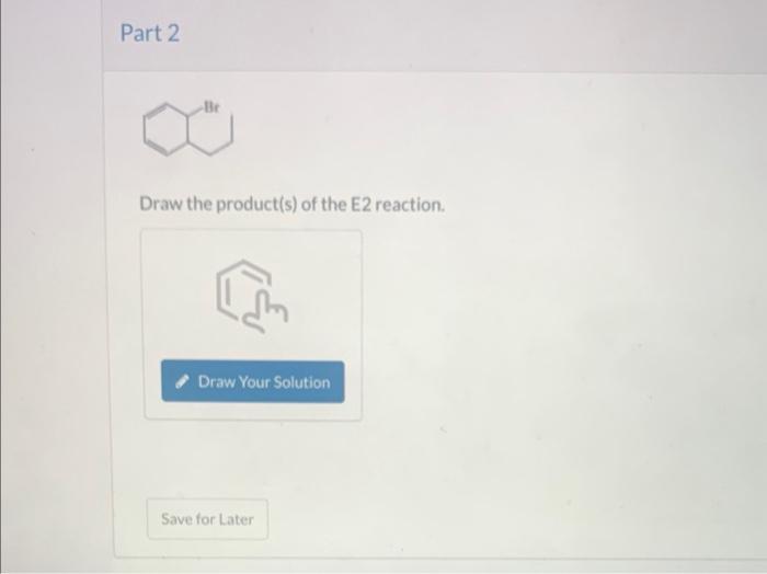 Solved Predict the products of the E2 reactions that result | Chegg.com