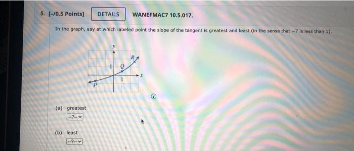 Solved 5. [-/0,5 Points) DETAILS WANEFMAC7 10.5.017. In the | Chegg.com Solved 5. [-/0,5 Points) DETAILS WANEFMAC7 10.5.017. In the | Chegg.com