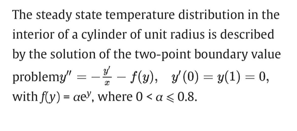 Solved The steady state temperature distribution in the | Chegg.com