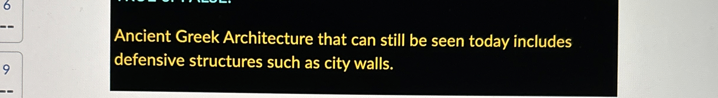 Solved Ancient Greek Architecture that can still be seen | Chegg.com