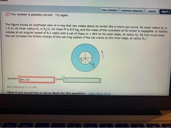 Solved Chapter 1 4 ULL SCREEN PRINTER VERSION BACK 1 /2, the | Chegg.com