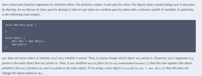 Solved void bar (int *z) / / Modify foo's x via assignment | Chegg.com
