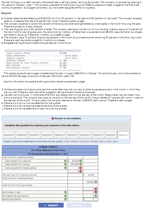 Solved Comben Compony is a retall compony that specializes | Chegg.com
