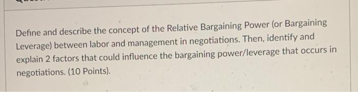 Solved Define and describe the concept of the Relative | Chegg.com