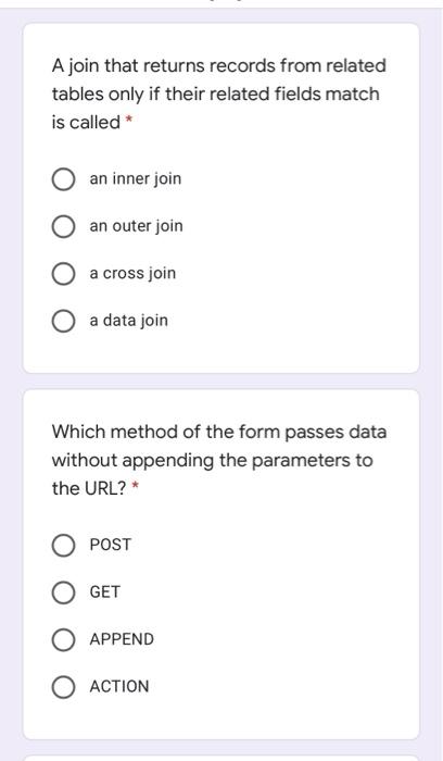 Solved The column definition for a MySQL table can be used | Chegg.com
