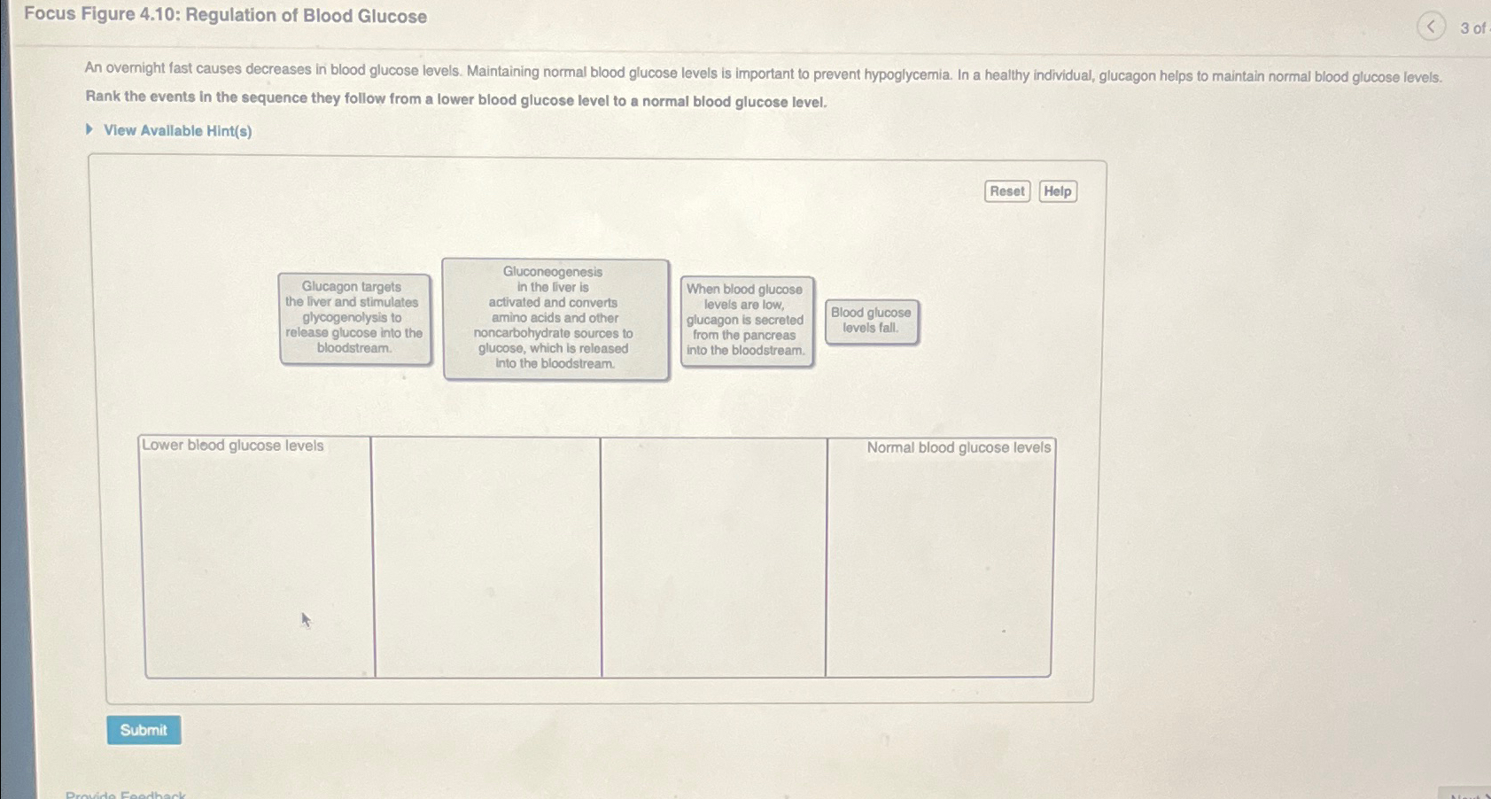 Solved Focus Figure 4.10: Regulation of Blood Glucose3 | Chegg.com