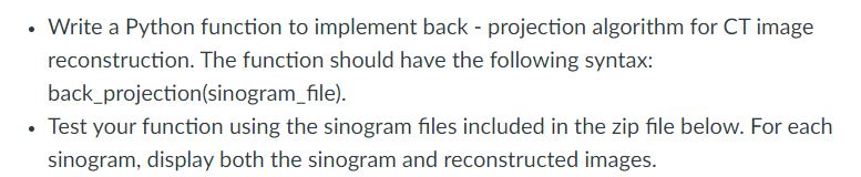 Solved Write a Python function to implement back - | Chegg.com