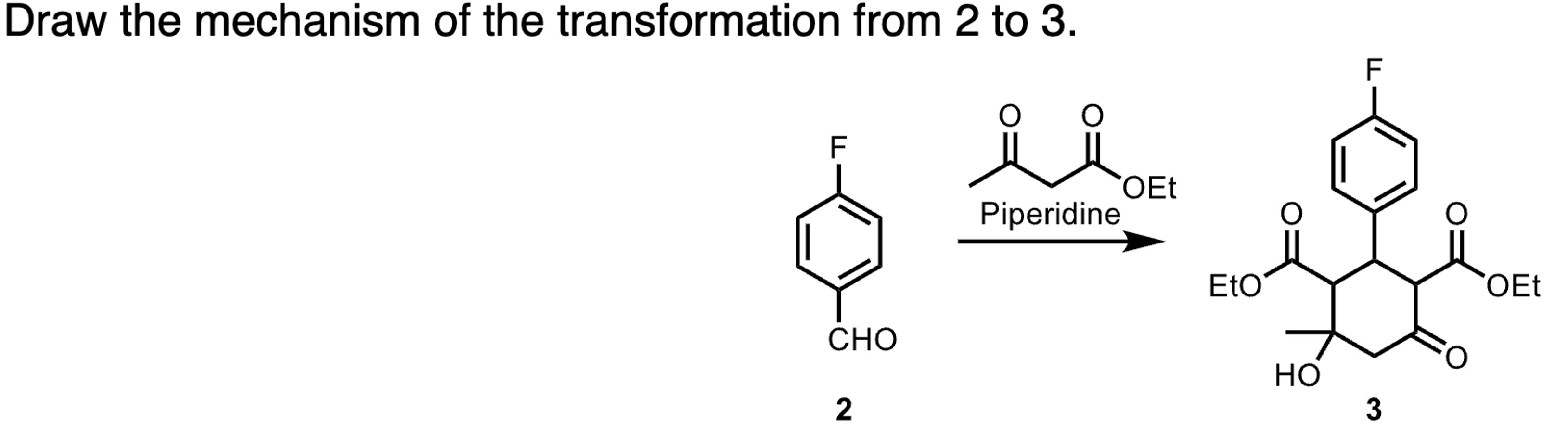 Solved Draw the mechanism of the transformation from 2 ﻿to | Chegg.com