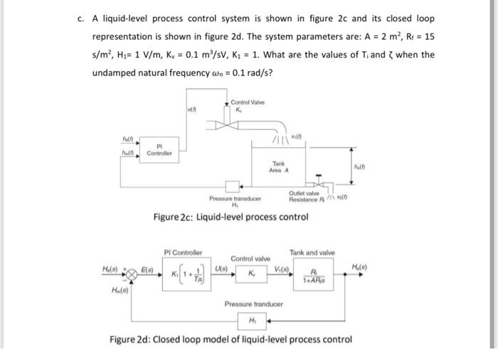 Solved C. A liquid-level process control system is shown in | Chegg.com