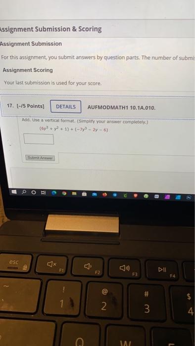 Solved Assignment Submission & Scoring Assignment Submission | Chegg.com