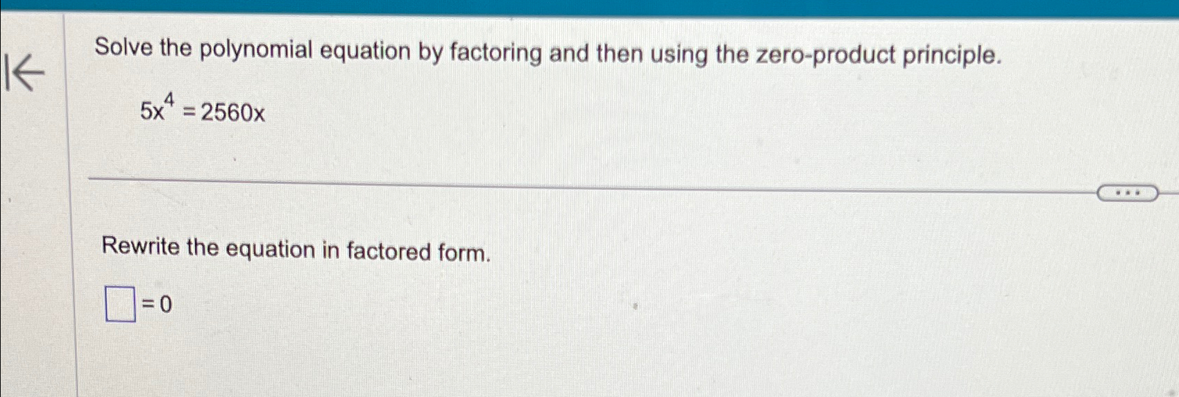 Solved Solve the polynomial equation by factoring and then | Chegg.com