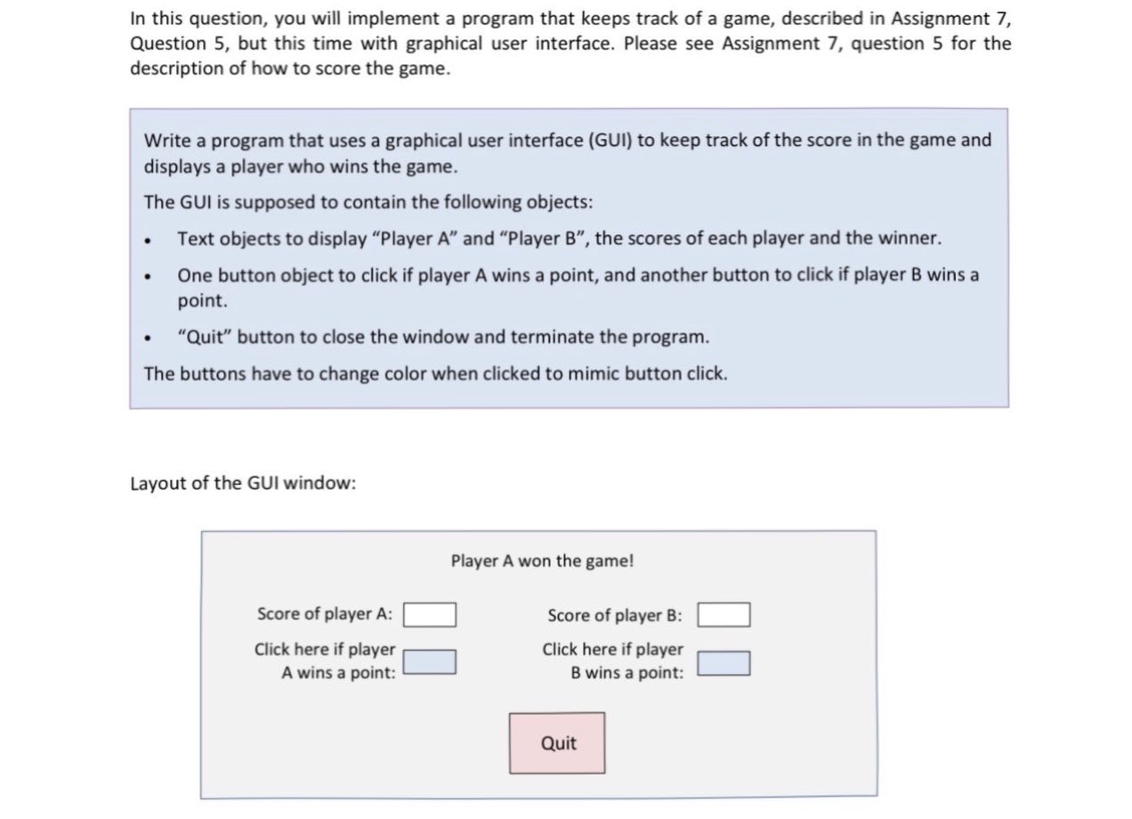 In this question, you will implement a program that | Chegg.com