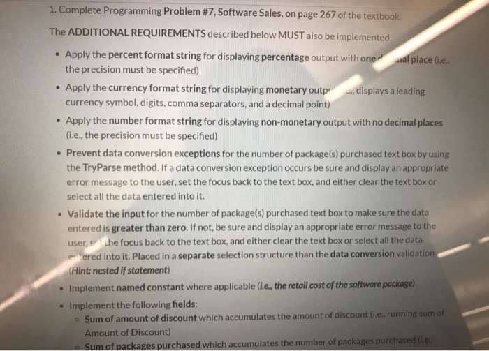 Solved Software Sales A software company sells a package | Chegg.com