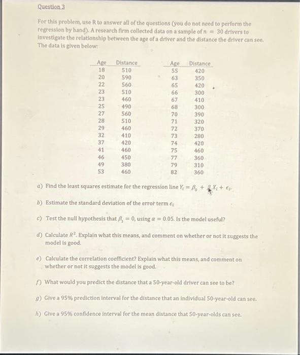 Solved Question 1 (continuation of Q1 from Homework 2) For | Chegg.com