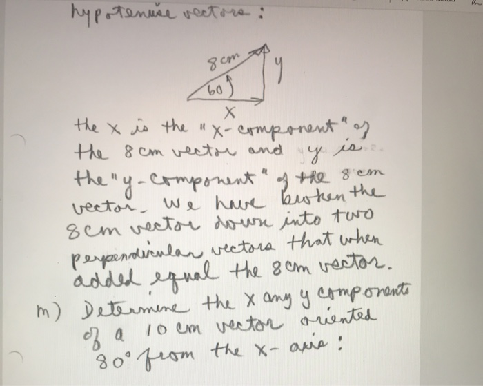 Solved 1) Use a ruler and a protractor to add a horizontal | Chegg.com
