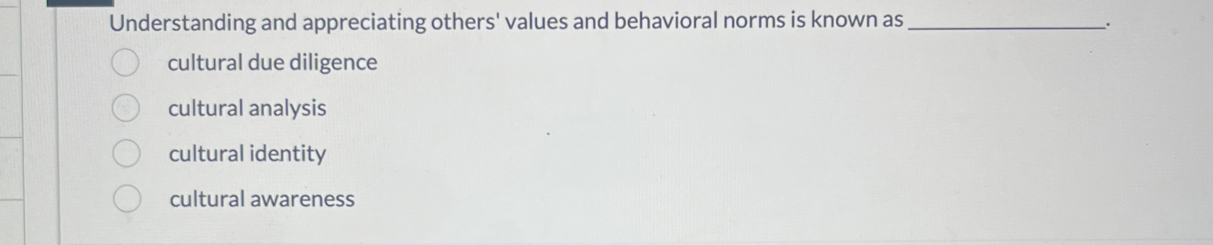 High Quality SOLUTION Understanding and appreciating others' values and | Chegg.com
