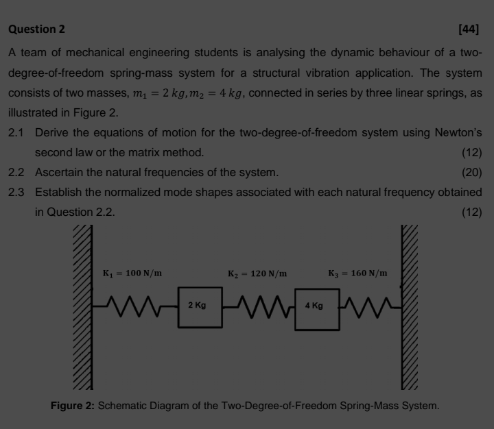 Solved Question 2[44]A team of mechanical engineering | Chegg.com