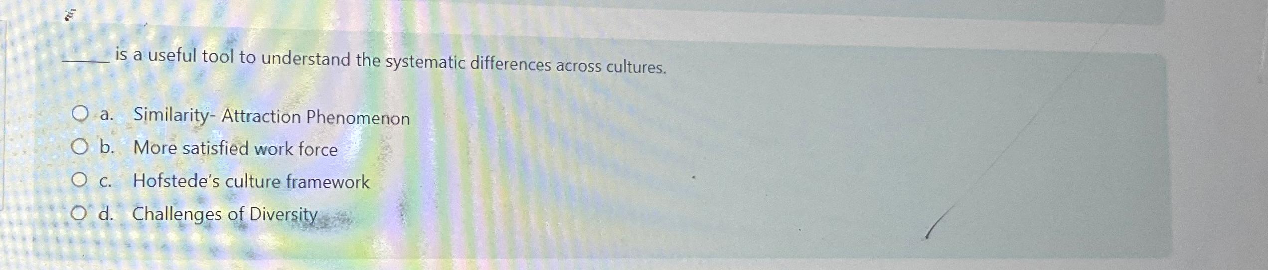 Solved is a useful tool to understand the systematic | Chegg.com